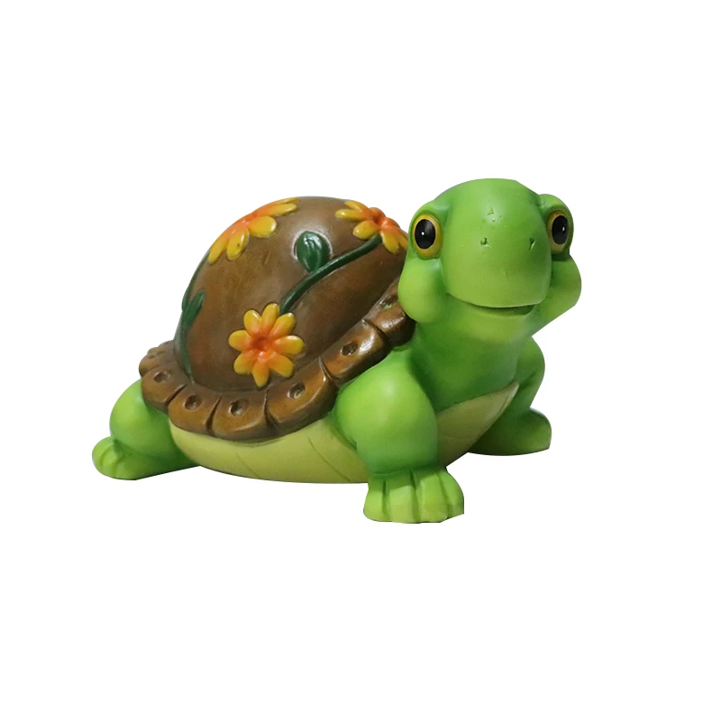 wholesale artificial resin cute turtle statue for garden decor| Alibaba.com
