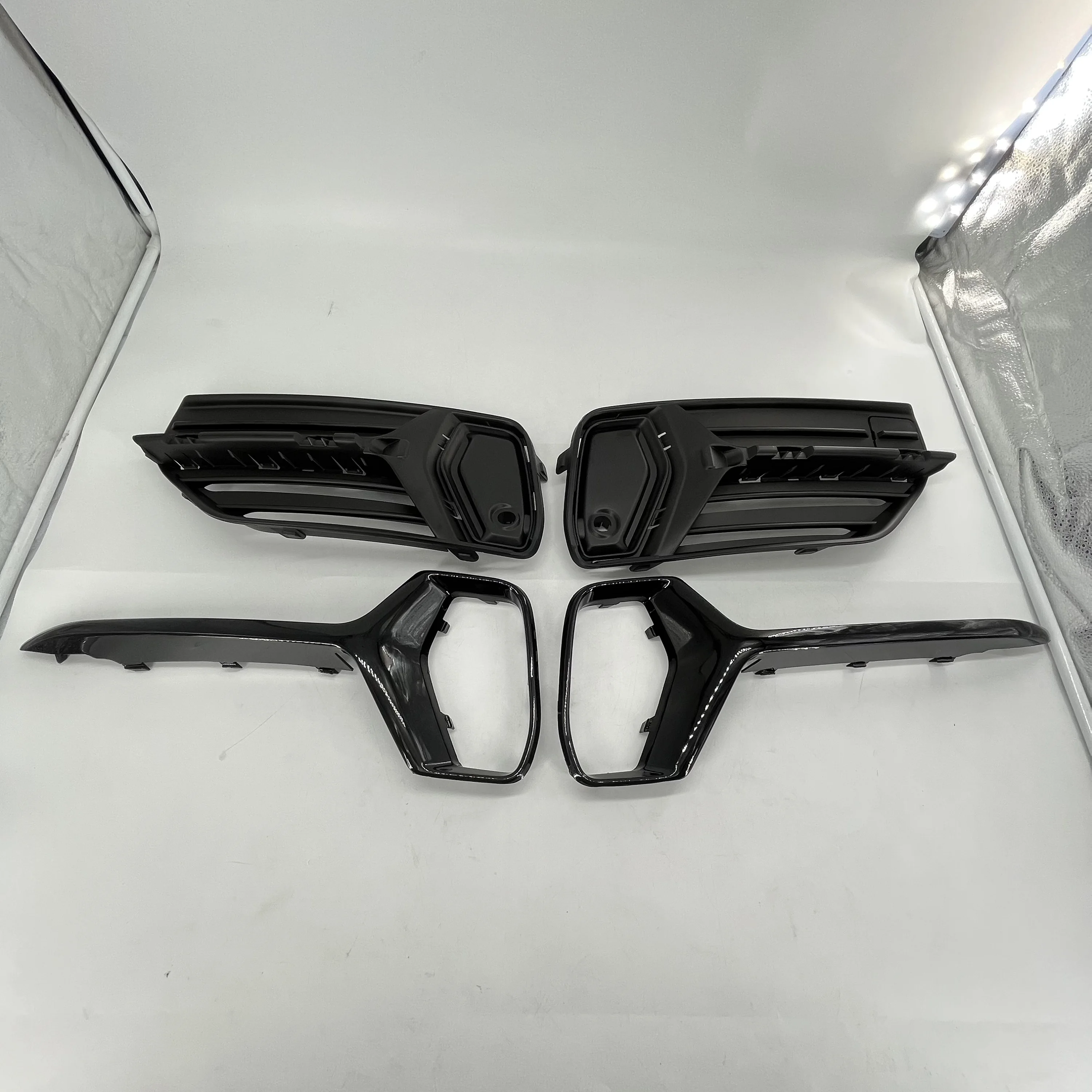 Yiqida Genuine All Black Fog Lamp Cover Box Set Oem 31383822 / 31383821 ...