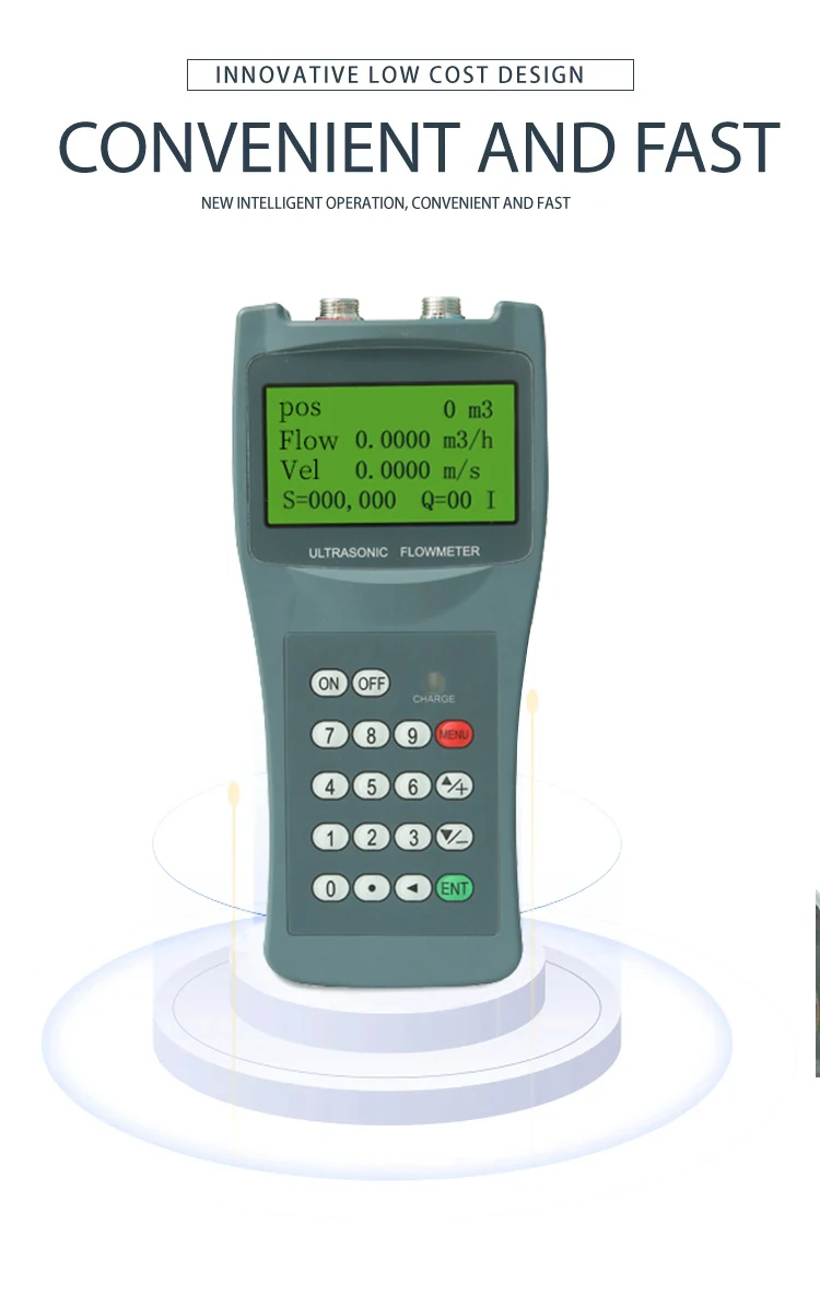 AOBO Tuf2000h Portable Ultrasonic Flow Meter - Accurate & Versatile