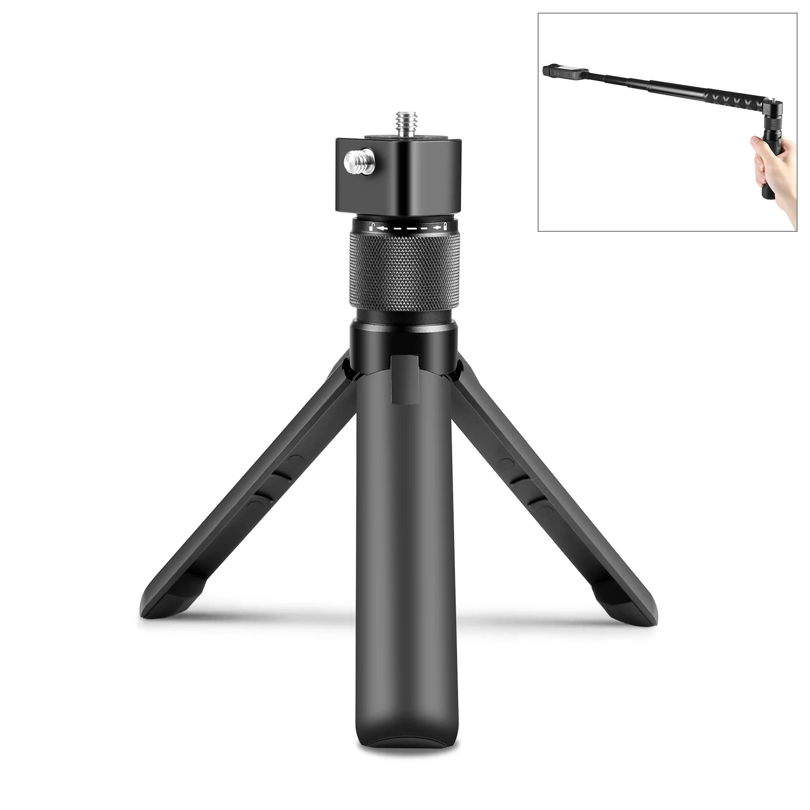 Sorriso Direct Sale Ready Stock 360 Degree Rotate Handle Desktop Tripod ...