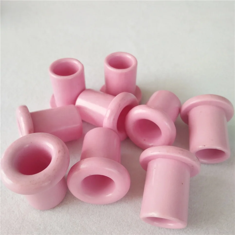Wear Resistant Al2o3 Alumina Ceramic Groove Eyelet - Buy Alumina ...