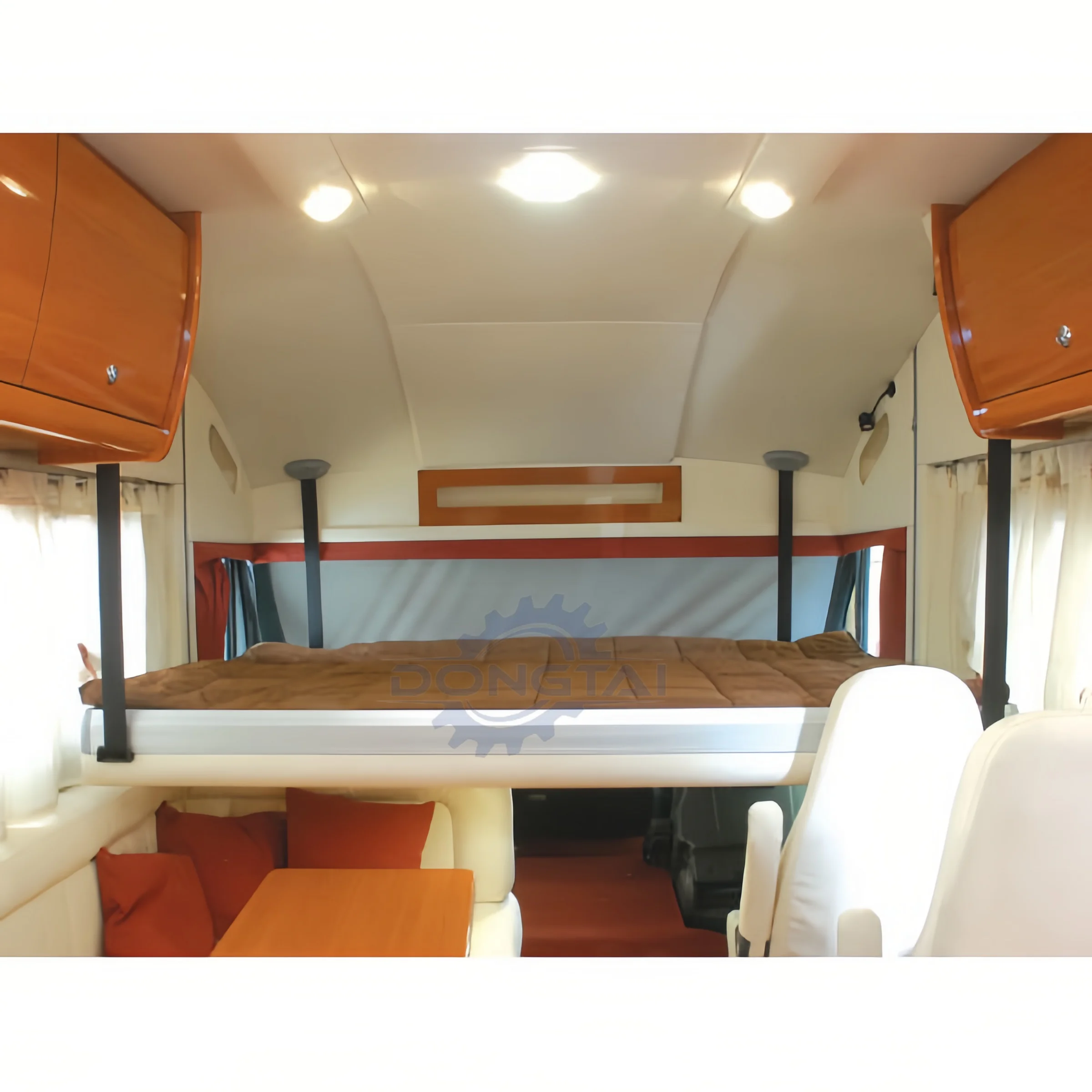 Motorhome Motorized Electric Lift up Bed Frame with Storage