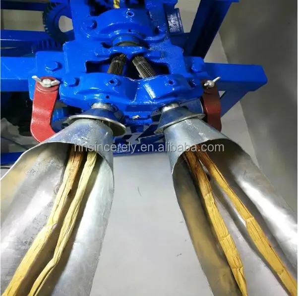 Processing Straw Rope Machine/electric Reed Straw Rope Rolling Machine ...