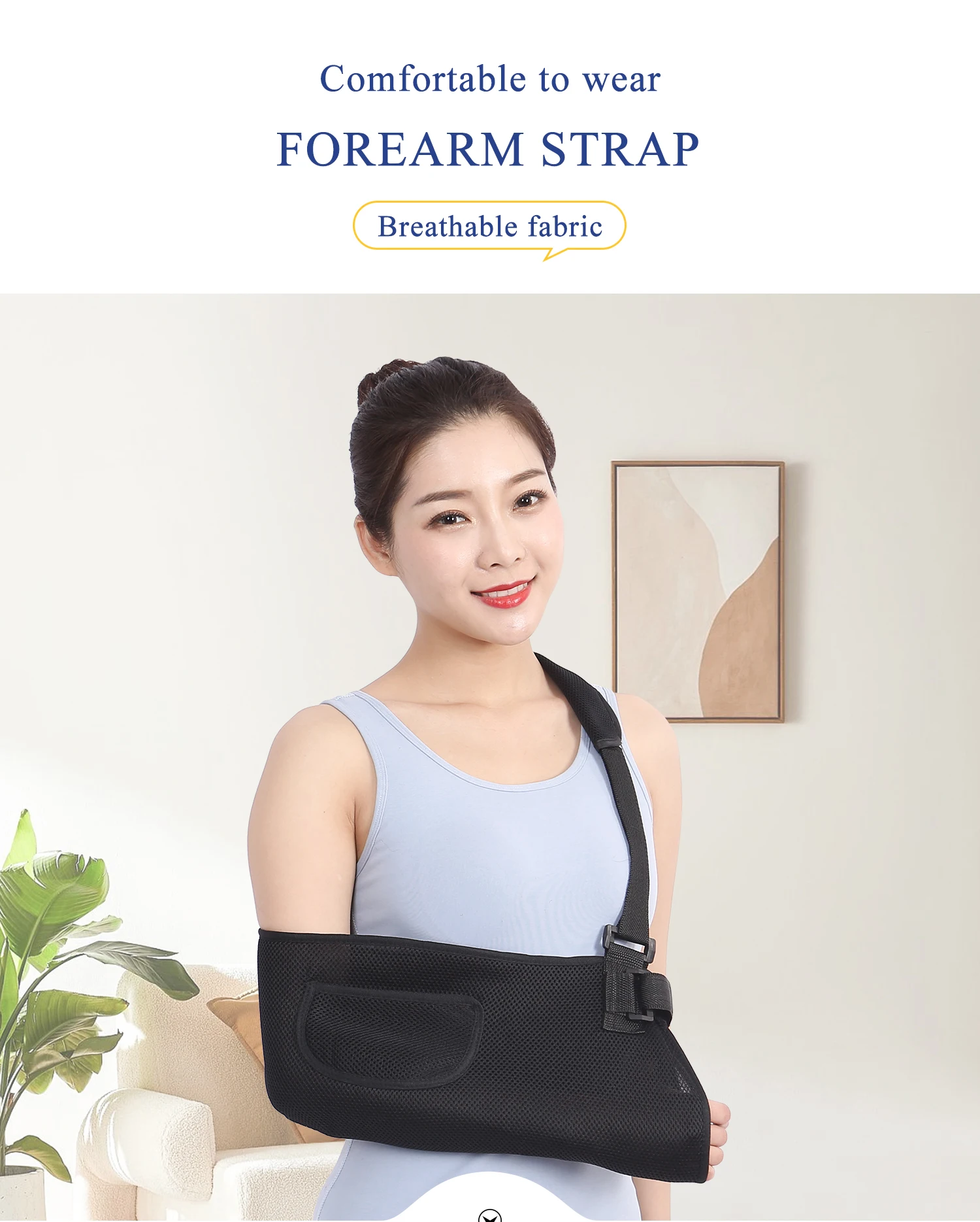 Shoulder Neck Wrist Brace Fracture Dislocation Shoulder Sprain Fixation ...