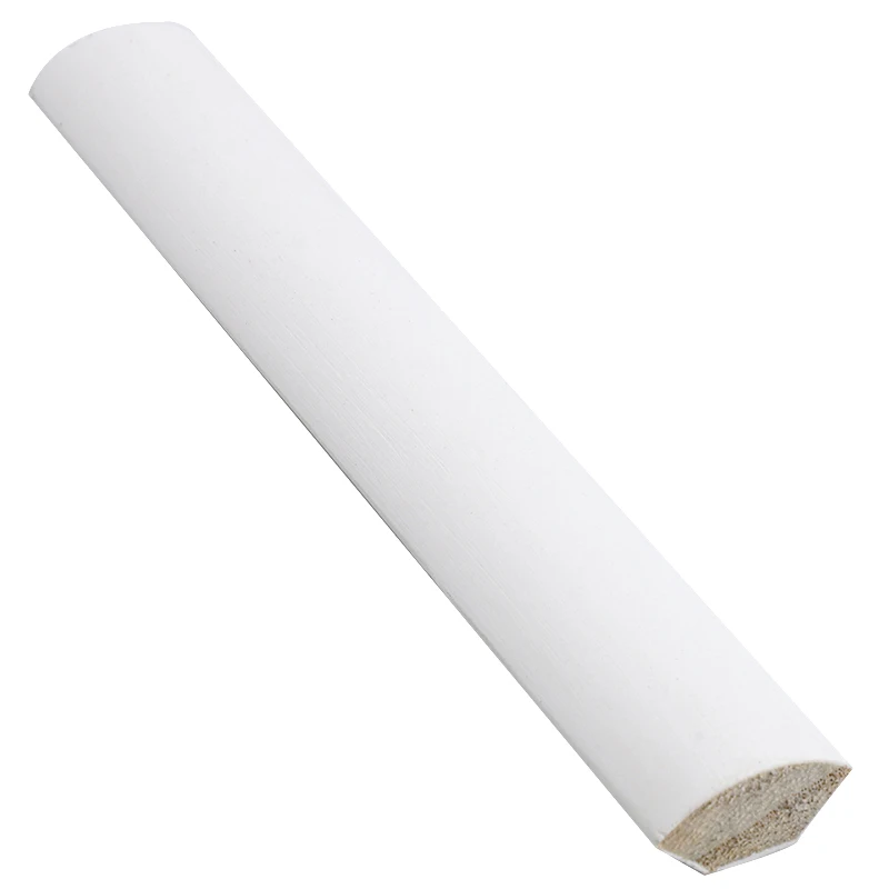 Cheap Quarter Round Primed Decorative Moulding Wood Soild Wood Moulding ...