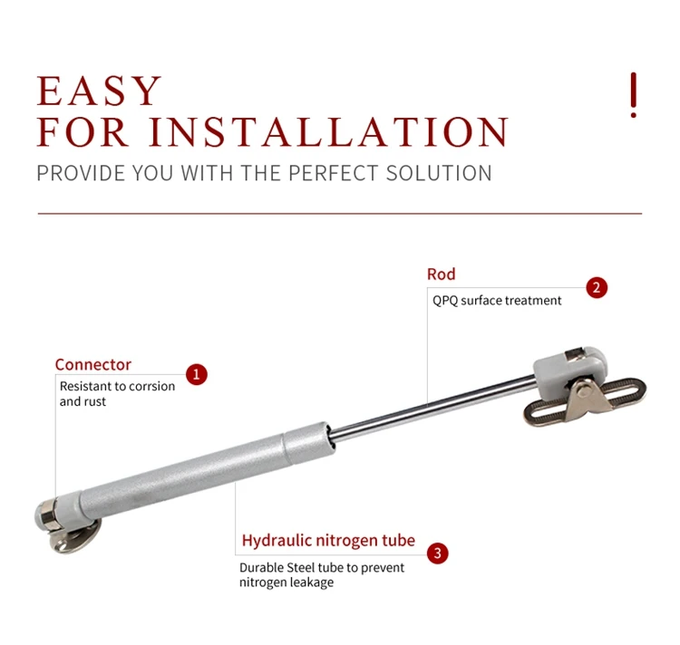 Door Hydraulic Arm Pneumatic Gas Spring for Furniture Cabinet