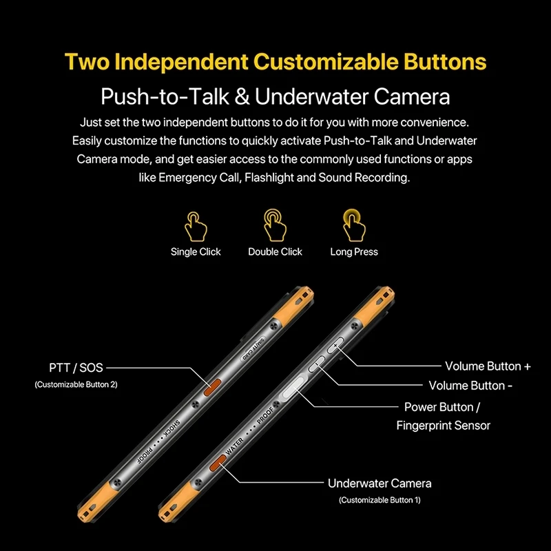 Unihertz Tank Rugged Phone - Durable & Powerful Smartphone