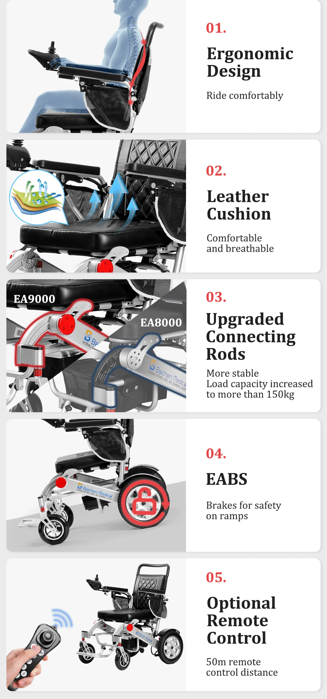 New Style Sells Well Lightweight Aluminum Folding Power Remote Control ...