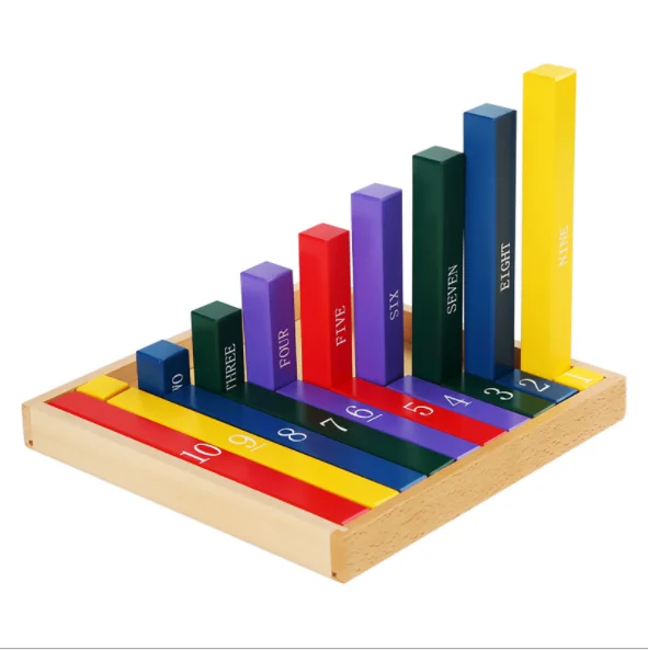 Kindergarten Color Decimal Stick Kindergarten Toys Children's Play ...