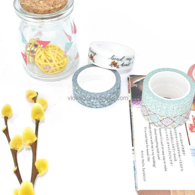 Custom Printed Waterproof Japanese Masking Tape - DEC