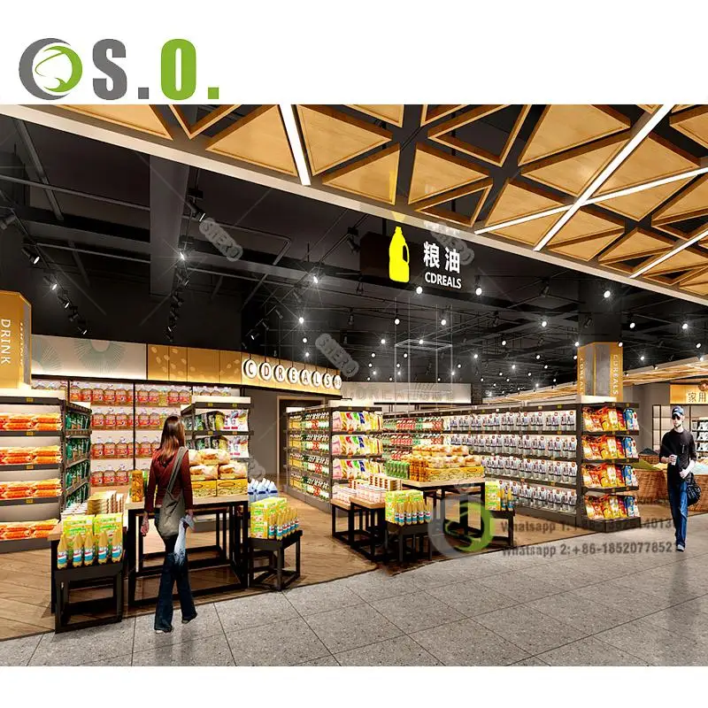 Optimize Your Mini Store Layout with Supermarket Design Plan