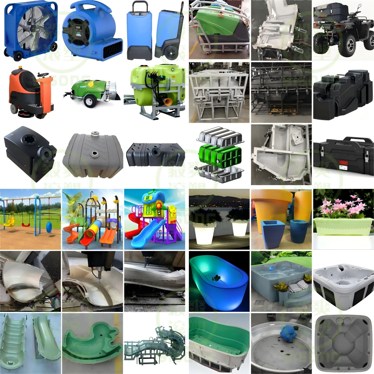 Customized Rotomolding Floor Scrubber Shell Superior Rotomolded ...