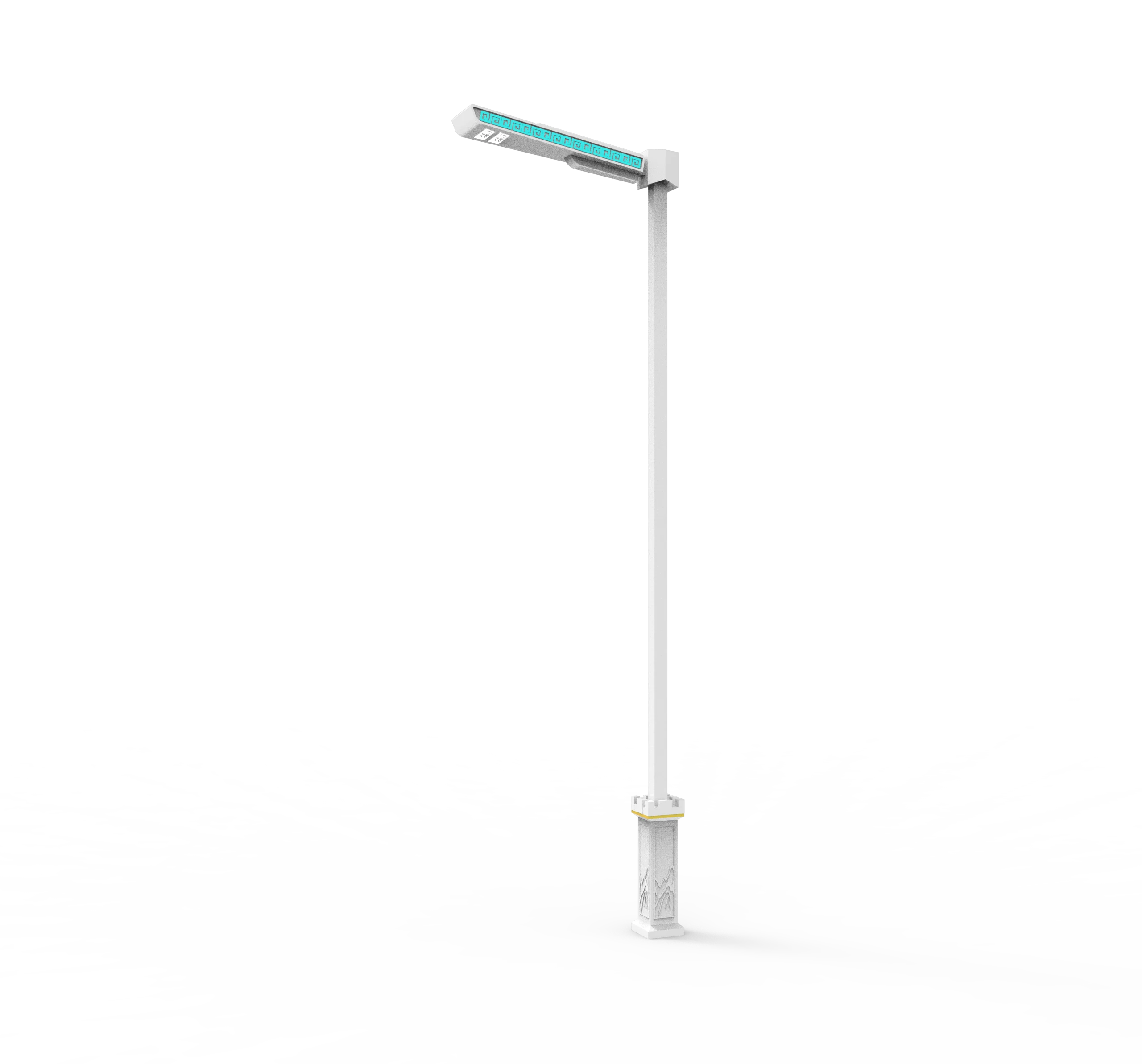 Hengtianyuan Smart Outdoor Lighting Security Pole with LED Screen ...