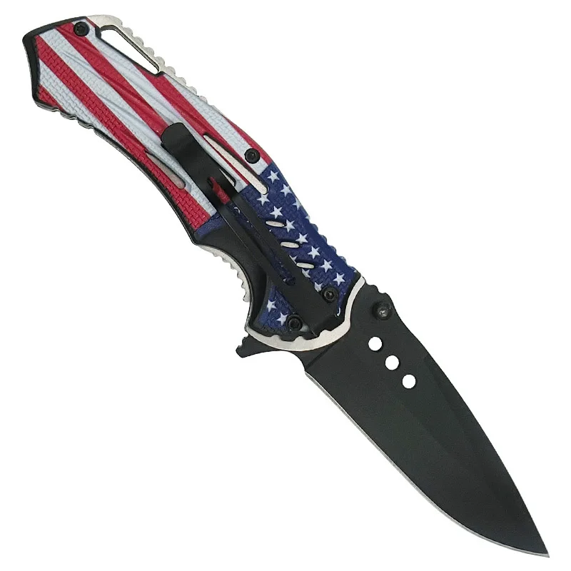 Outdoor Multifunctional Self-Defense Tactical Folding Knife with ...
