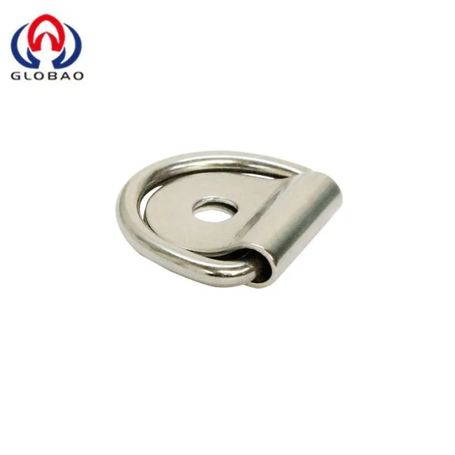 Surface Mounted Tie Down D-Ring / Marine Boat 316 Stainless Steel D ...