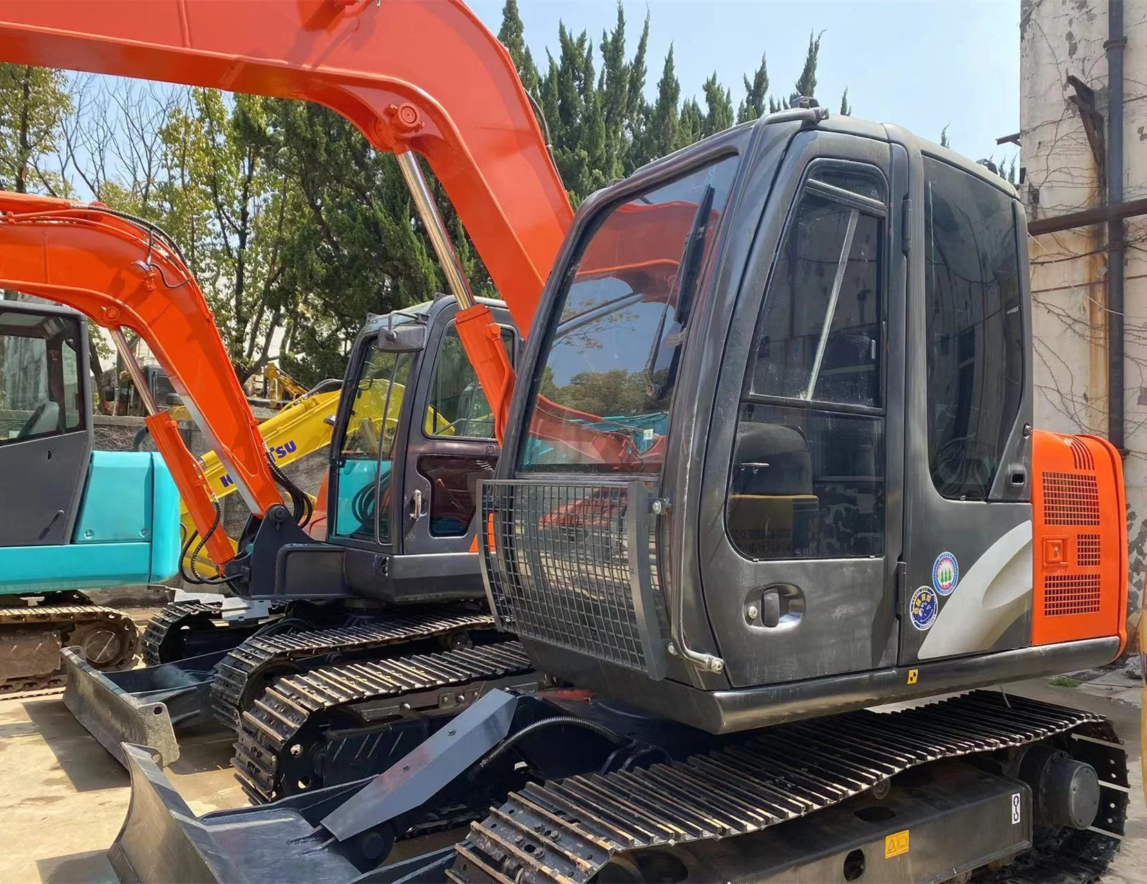 Japanese Used Mini Excavator Hitachi Zx70 7 Ton Hitachi Zx70 Used Crawler Mini Excavators For ...