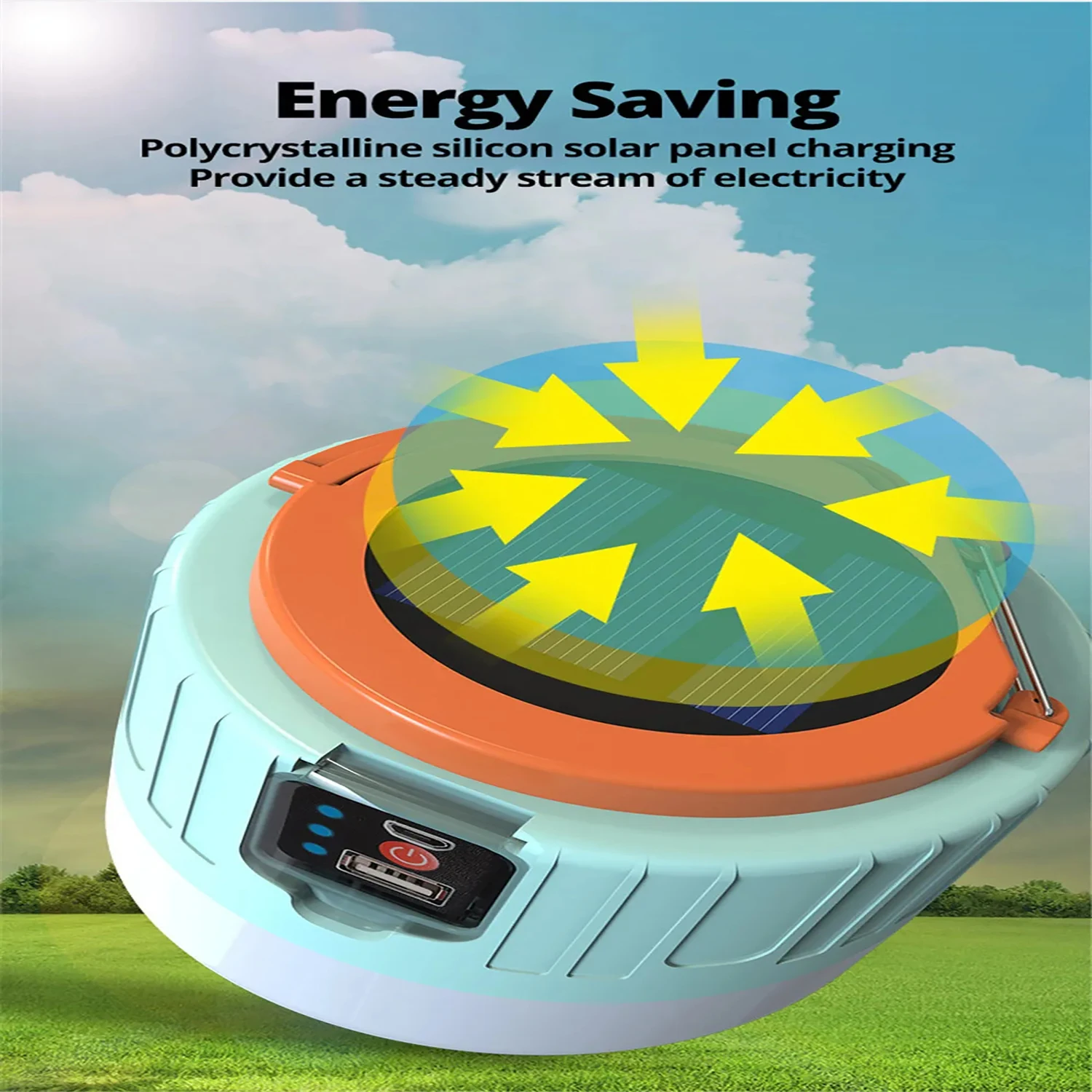 Kensun Solar Light Power Bank - Emergency Outdoor Lighting