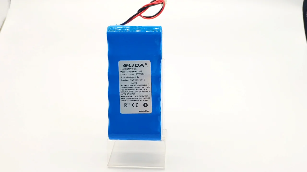 Ce Rohs Ul2054 Ul1062 Msds Un38.3 Custom Rechargeable 18650 2s6p 7.4v 9600mah 3.7v 11.1v 12v ...