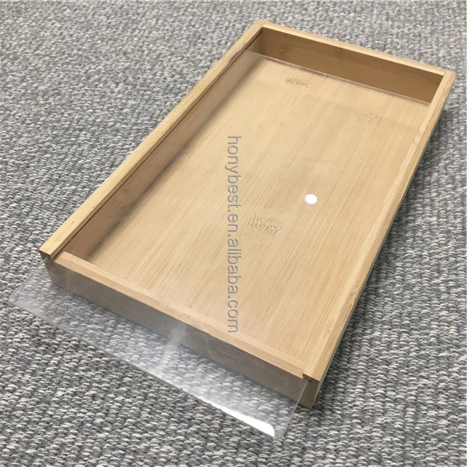 Schatzkiste DIY - Unfinished Pine Display Case with Clear Lid