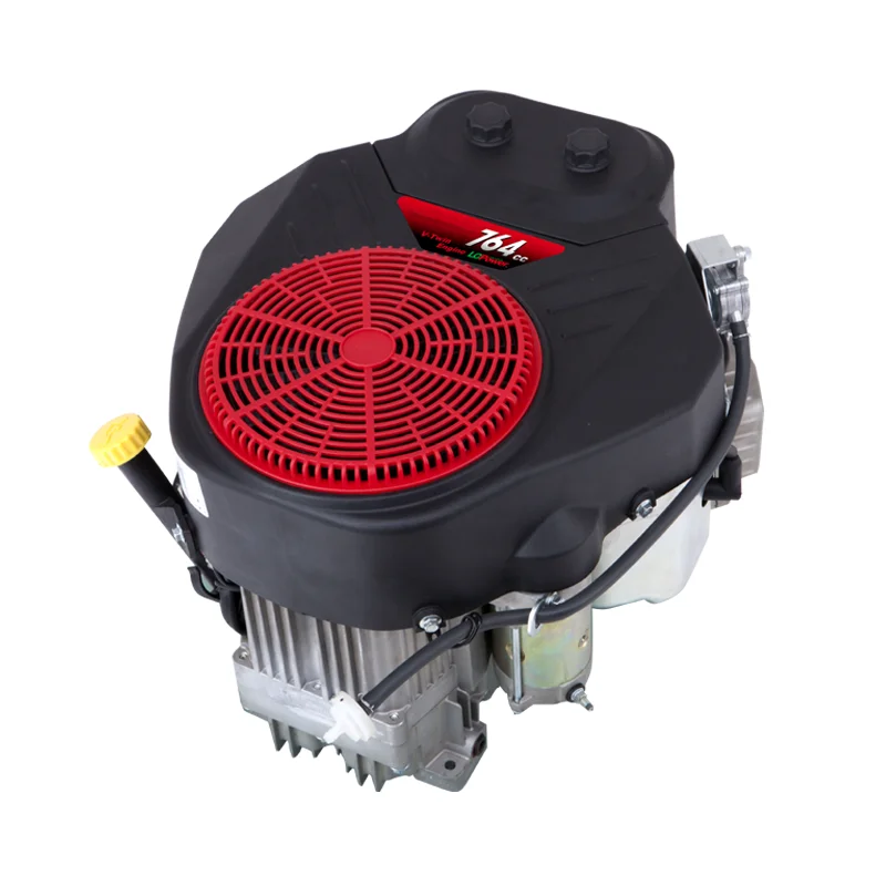 17kw V Twin Cylinder Vertical Shaft Gasoline Riding Mower Engine - Buy ...