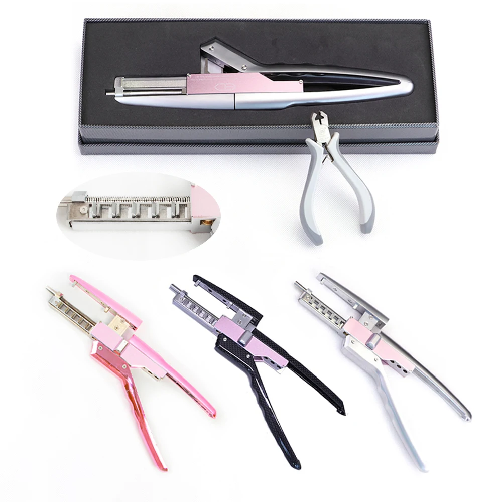 Hair Installation Machine 6d Hair Extension Tools 5 Rows 10 Rows Tools ...