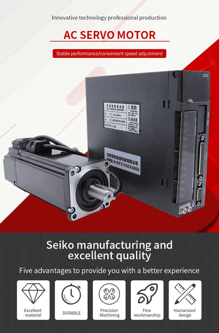 Original Servo Motor And Driver Kit High Performance Drive Dc Servo ...