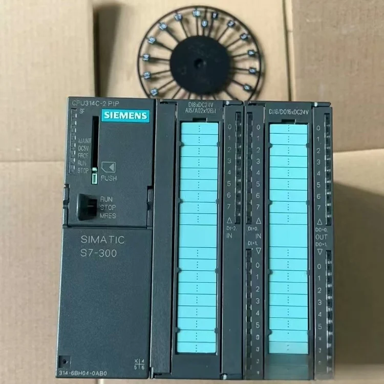 SIMATIC S7-300 CPU 314C-2 PTP Compact CPU with MPI 6ES7314-6BH04-0AB0 Central Processing Unit ...