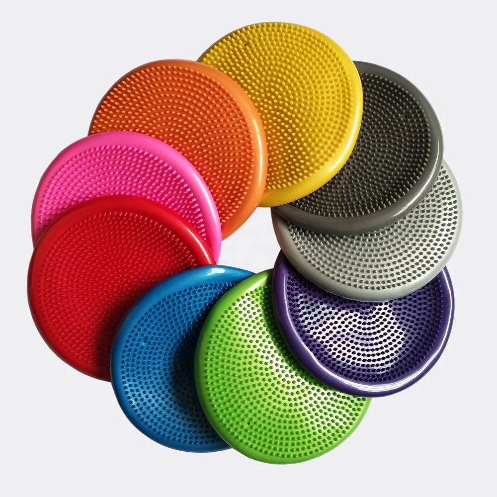 Multiple Function Balance Pillow Exercises Wobble Cushion For Kids Core ...