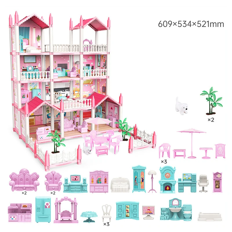 Mini Modern Gabbys Doll Play House Kitchen Set Toys