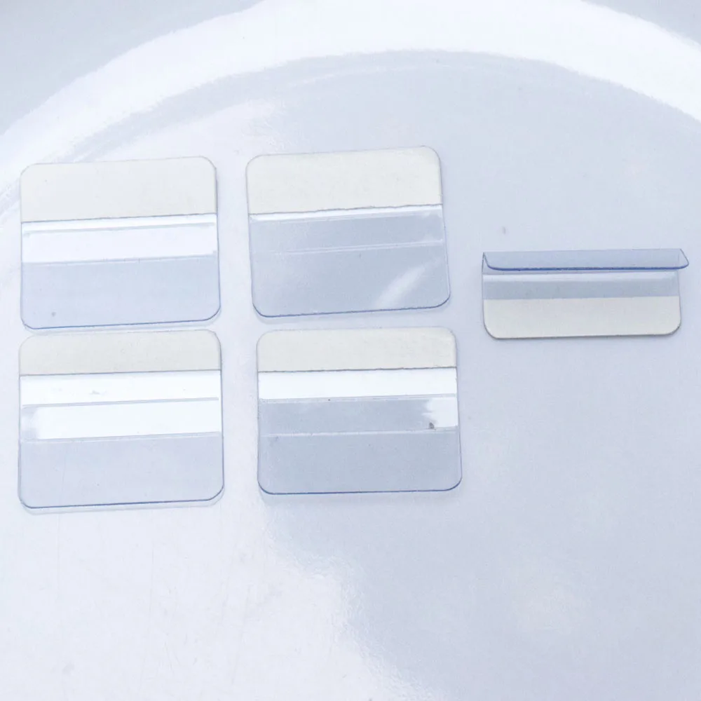 Wholesale PVC Clear Sticker Hooks for Jewelry Display