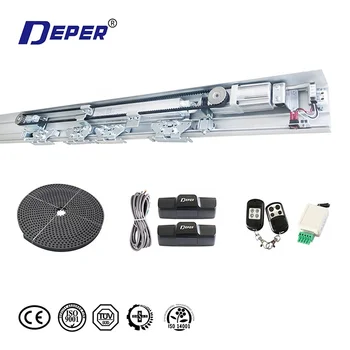 Aluminium Profiles Automatic Glass Sliding Door System Automatic ...