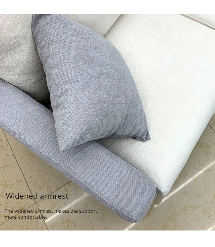 Modern Simple Wooden Fabric Sofa Set Detachable Washable Easy To ...