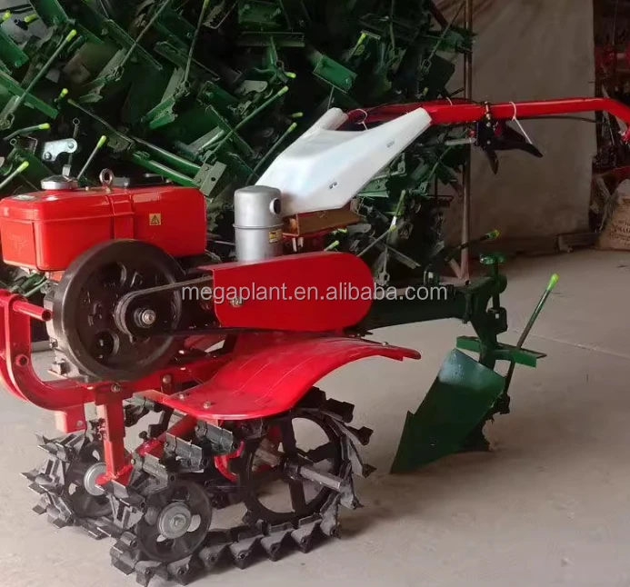 Hand Held Trenching and Fertilizing Micro Cultivator Self-propelled ...