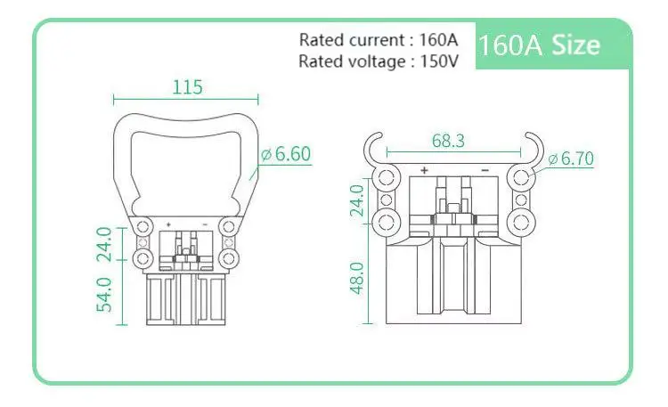 Rema Battery Connector - 80A Forklift Charger Solution