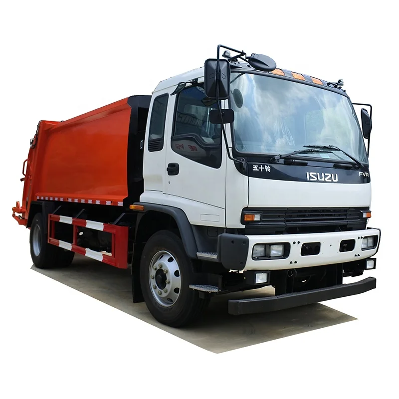 I-suzu 14m3 Compactor Garbage Delivery Truck,Garbage Bin Container ...