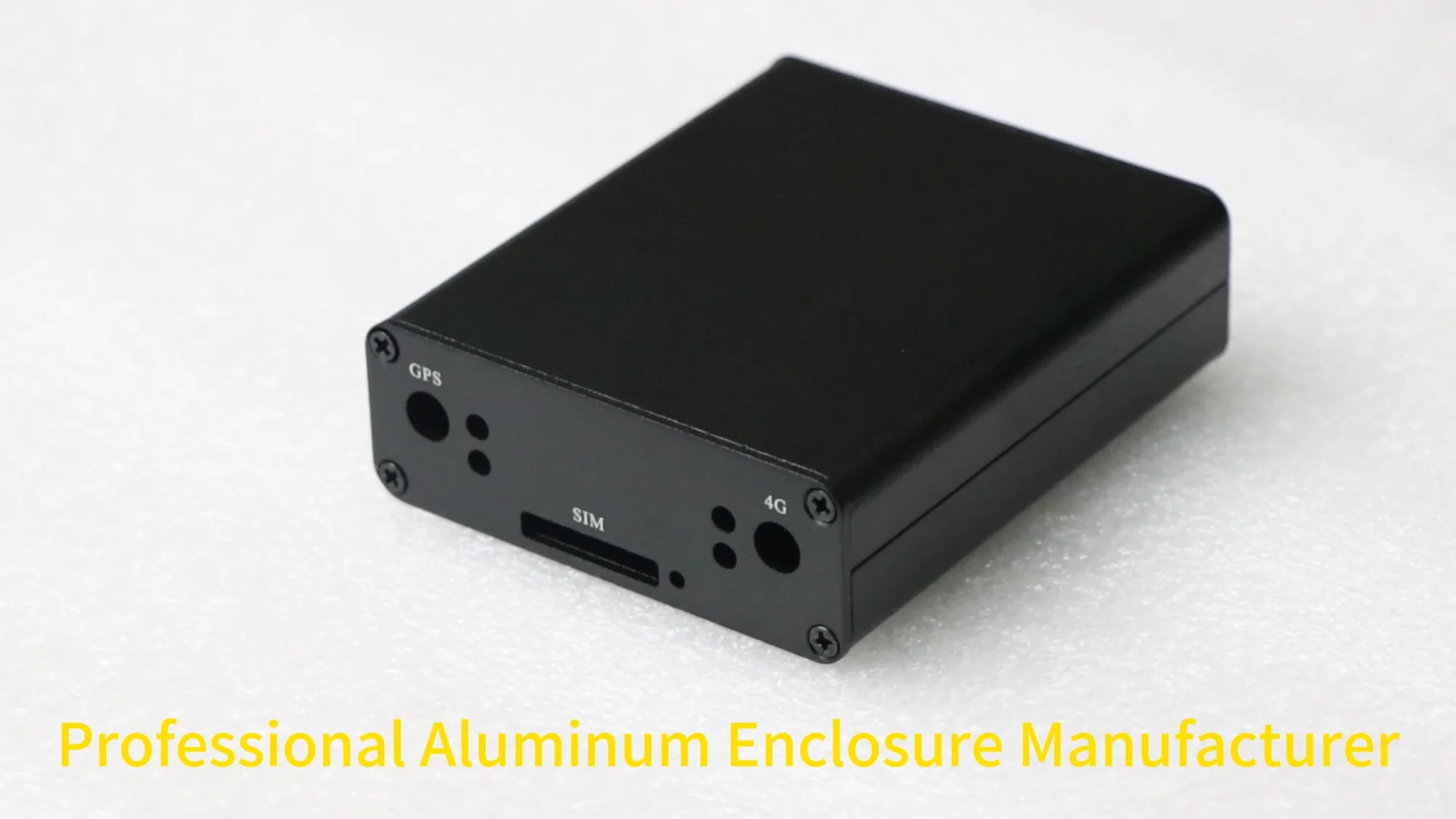 Cnc Machining Anodized Aluminum Enclosure Metal Fabrication Electronics ...