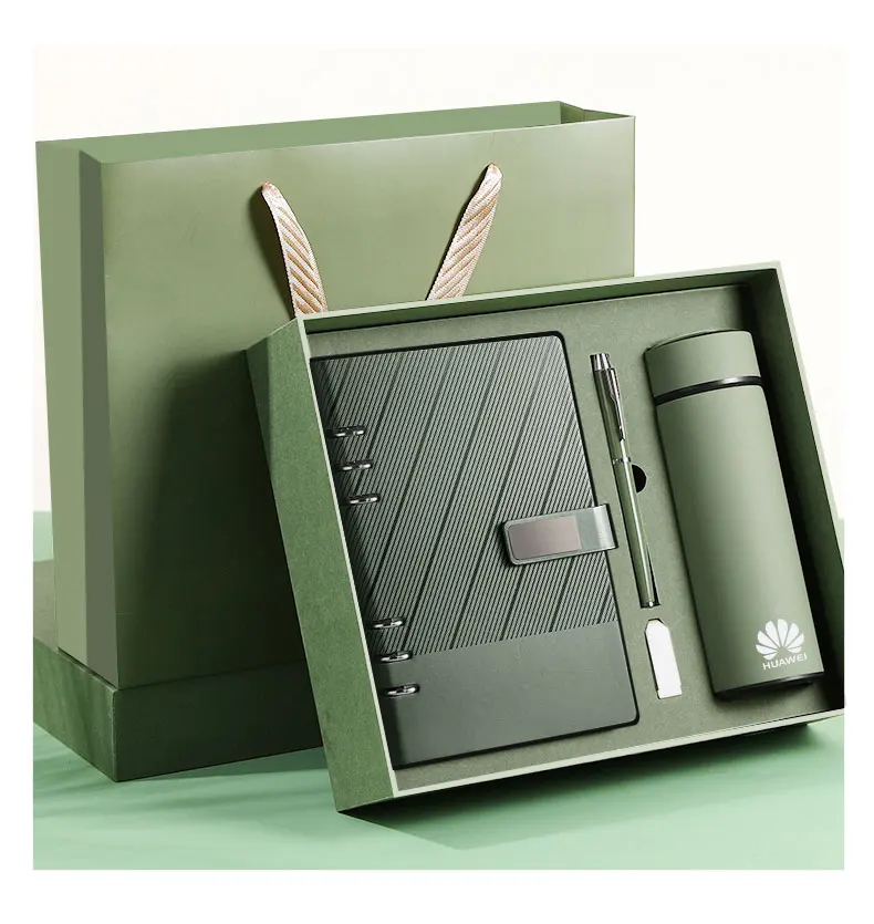 Wholesale Corporate Leather Luxury A5 Diary Notebook Custom Gift Boxes ...