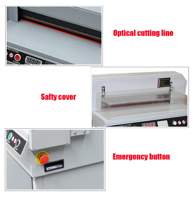 A4 A3 Paper Desktop Electric Guillotine Paper Cutter Cutting Machine ...