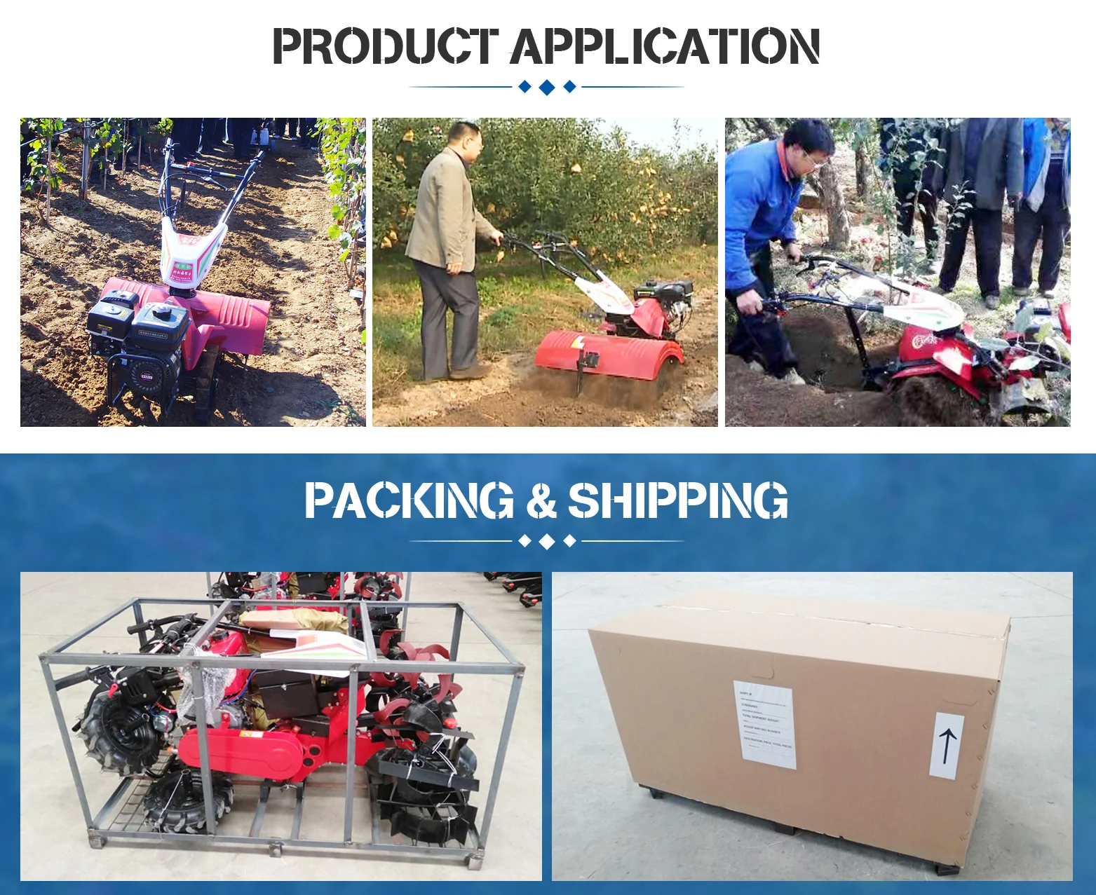 Small-scale Agricultural Machinery/farm Equipment/mini Rotary Tiller ...