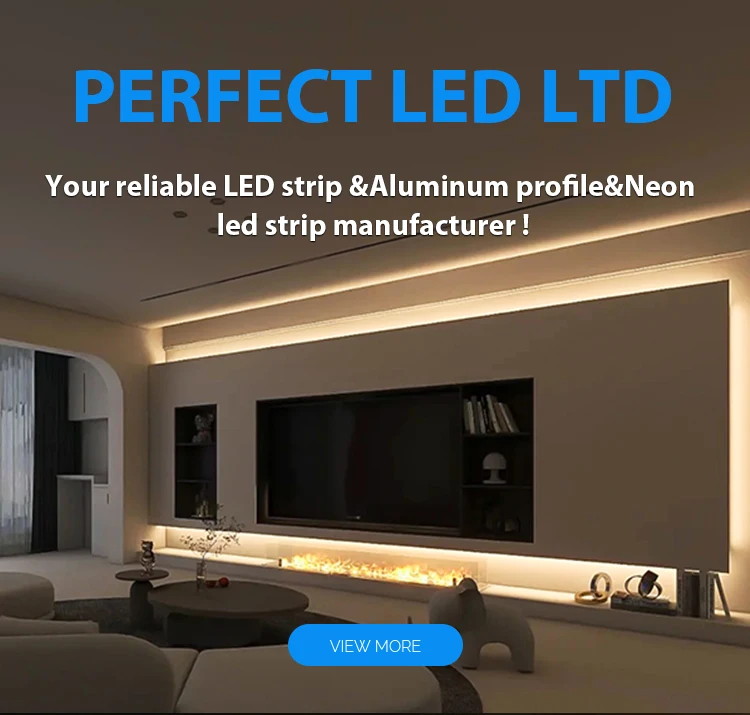 High Density 608 COB CCT LED Strip Light 24V 2700K-6500K Tunable White ...
