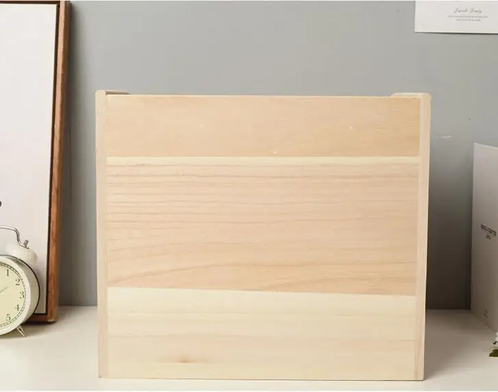 Bamboo&wood Desk Organizer File Storage Multilayer Drawer Stationery ...