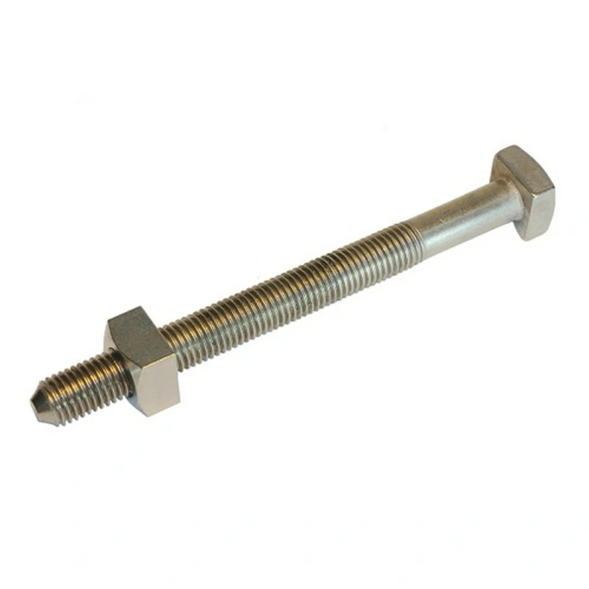 Din Standard M18 x 100mm Structural Steel Square Threaded Bolt Grade 4. ...