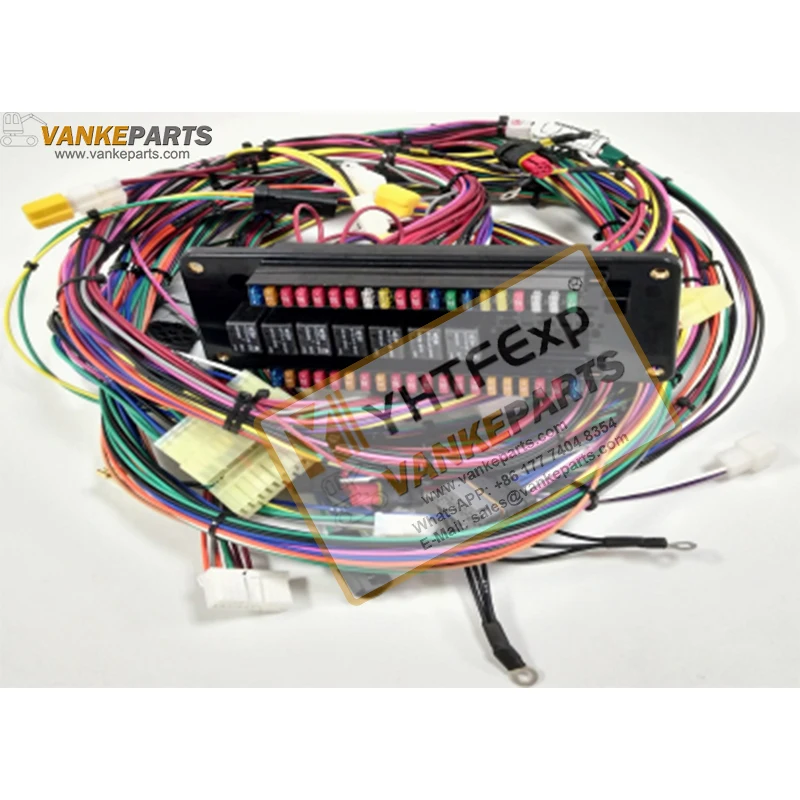 Caterpillar Excavator 320d2 Fuse Box Wiring Harnesses C7.1 Engine High ...