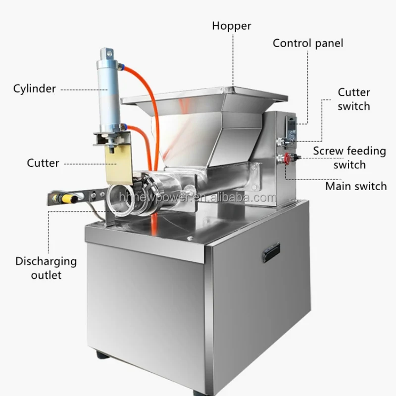Soft Pretzels Bites Extruder - Efficient Pretzel Making