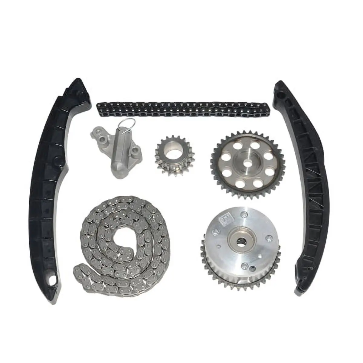 8pc/set Timing Chain Kit Guide Rail Tensioner Engine Assembly For ...