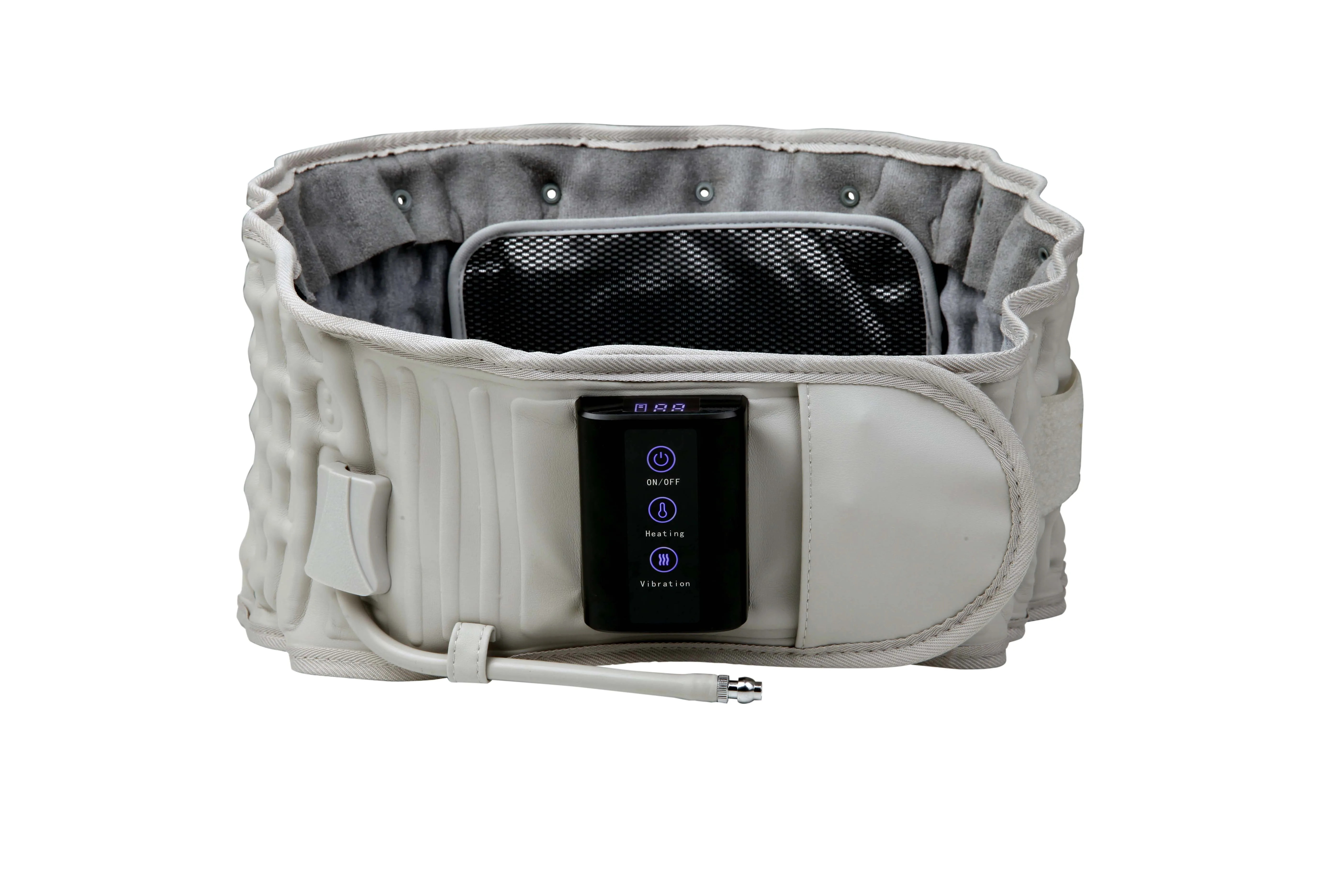 Inflatable Lumbar Tractor Waist Fixation Belt Straightener Air Traction ...