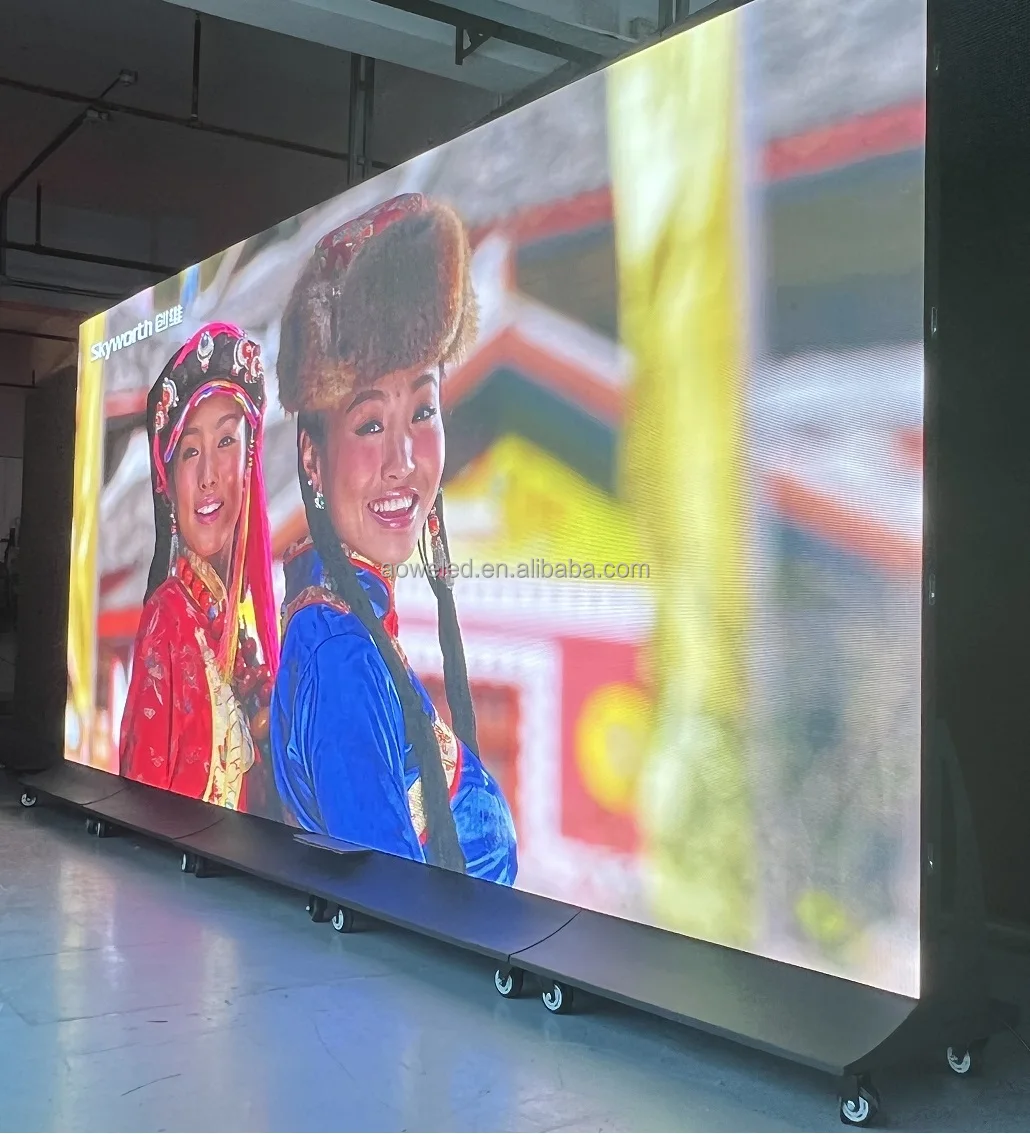 P2 P2.5 P3 Flooring Standing LED Display - Digital Poster
