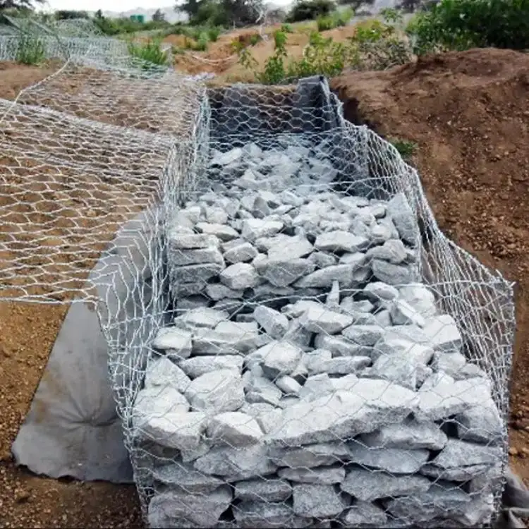 Modern Design Gabion Retaining Wall Blocks 200x100x50 Construction ...