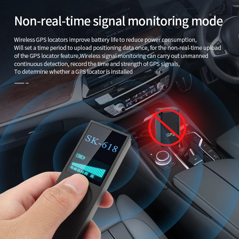 SK618 Signal Detection Analyzer - Radio Wave GPS Tracker