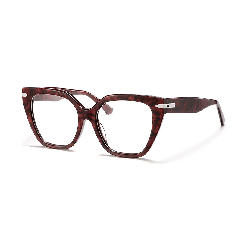 Retro Square Thickness Acetate Eyewear Eyeglasses Frames Pure Acetate ...